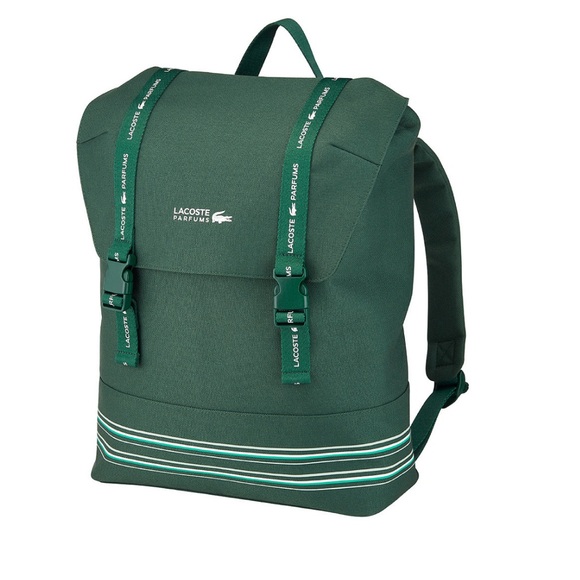 Lacoste | Bags | Lacoste Green Backpack New | Poshmark